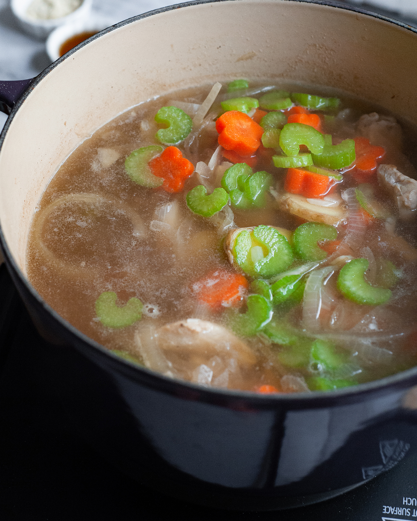 Sotanghon at Upo Soup (Filipino Noodle Soup) | Fork & Spoon