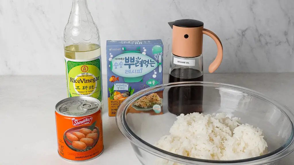 Yubuchobap (Korean Style Inari) | Fork & Spoon