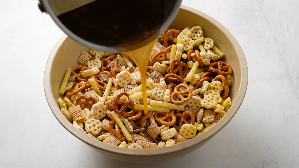 Honey Butter Furikake Chex Mix | Fork & Spoon