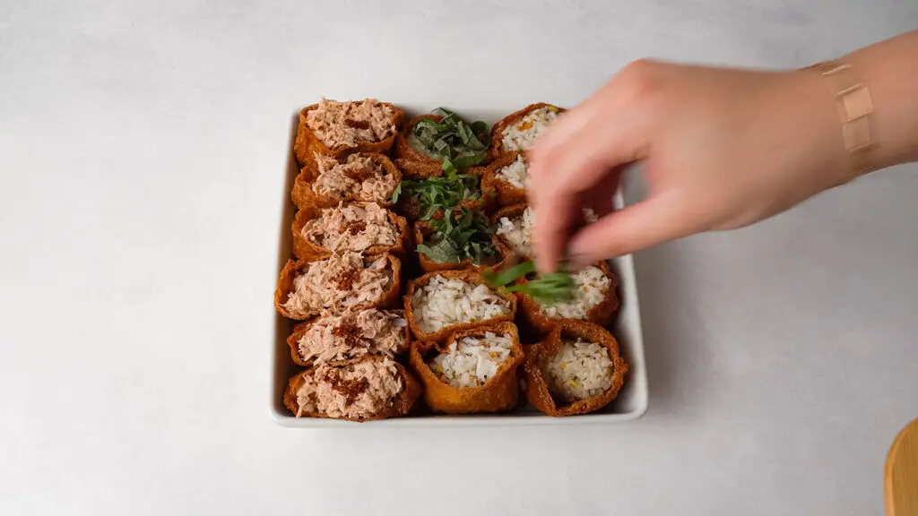 Yubuchobap (Korean Style Inari) | Fork & Spoon