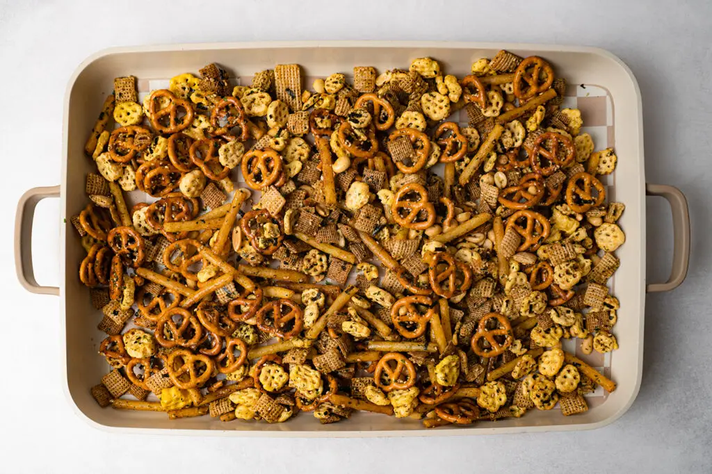 Honey Butter Furikake Chex Mix | Fork & Spoon